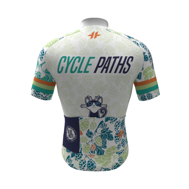 Club Jersey White | Cycle Paths – Hyperthreads